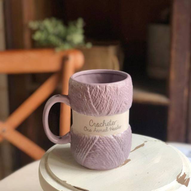 Ball Of Wool Ceramic Mug – GiftBoxLondon