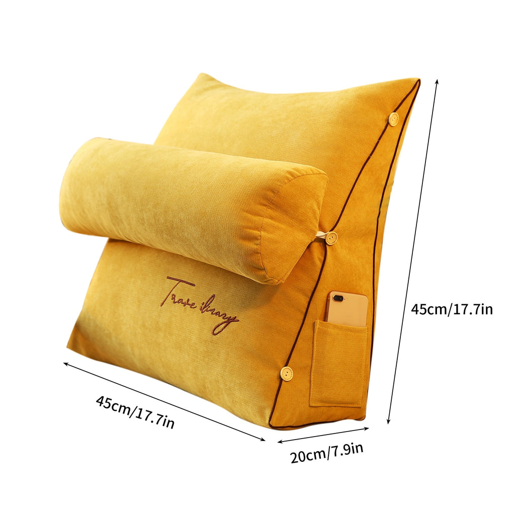 Triangle Reading Pillow – GiftBoxLondon