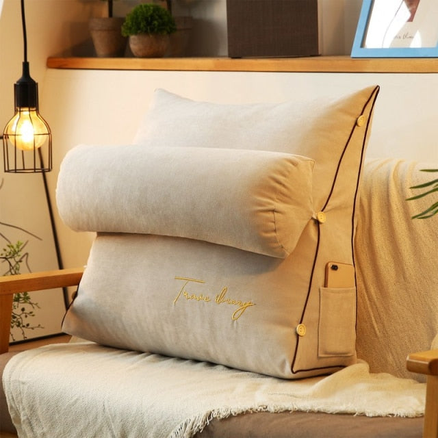 Triangle Reading Pillow – GiftBoxLondon